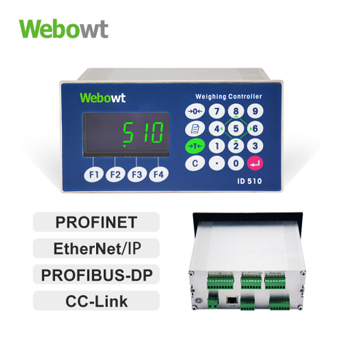 Order No. 8510015, Model No.: ID510PC2020A, ID510, Panel, Two Serial Ports(RS232+RS232/485),IN×8 ...